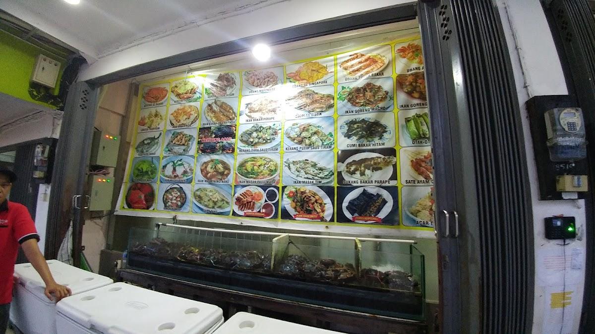 Menu at Restaurant Apong Seafood, Balikpapan