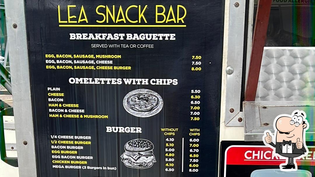 lea snack bar, Letchworth Garden City - Restaurant menu, prices and reviews