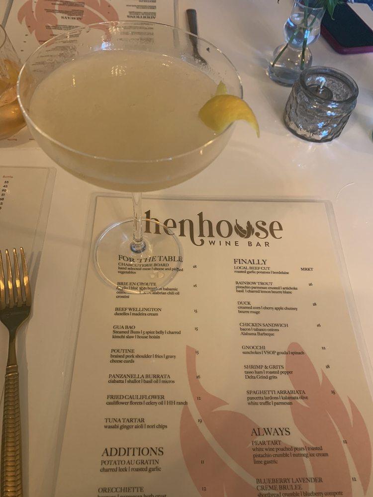 Menu at Hen House pub & bar, Memphis