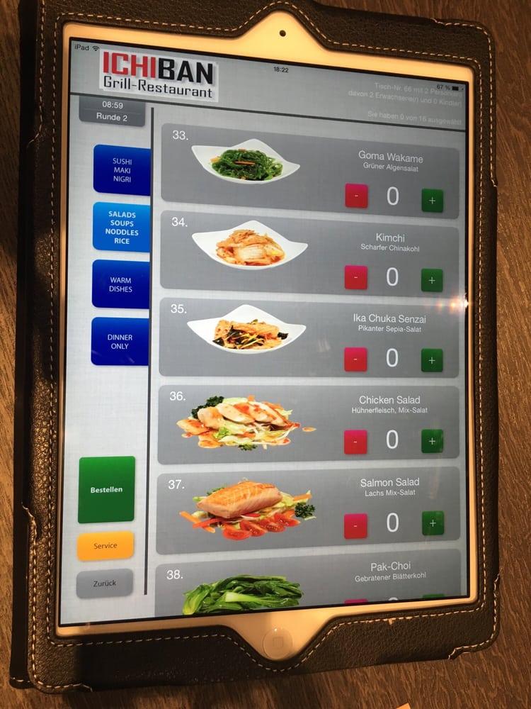 Speisekarte von Ichiban restaurant, Hamburg