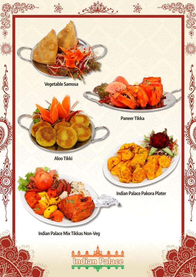 Menu at Indian Palace Restaurant, Lublin