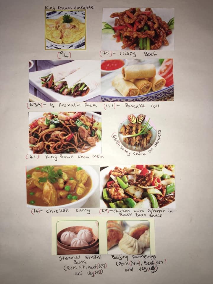 Menu at Central Fish Bar, Swansea