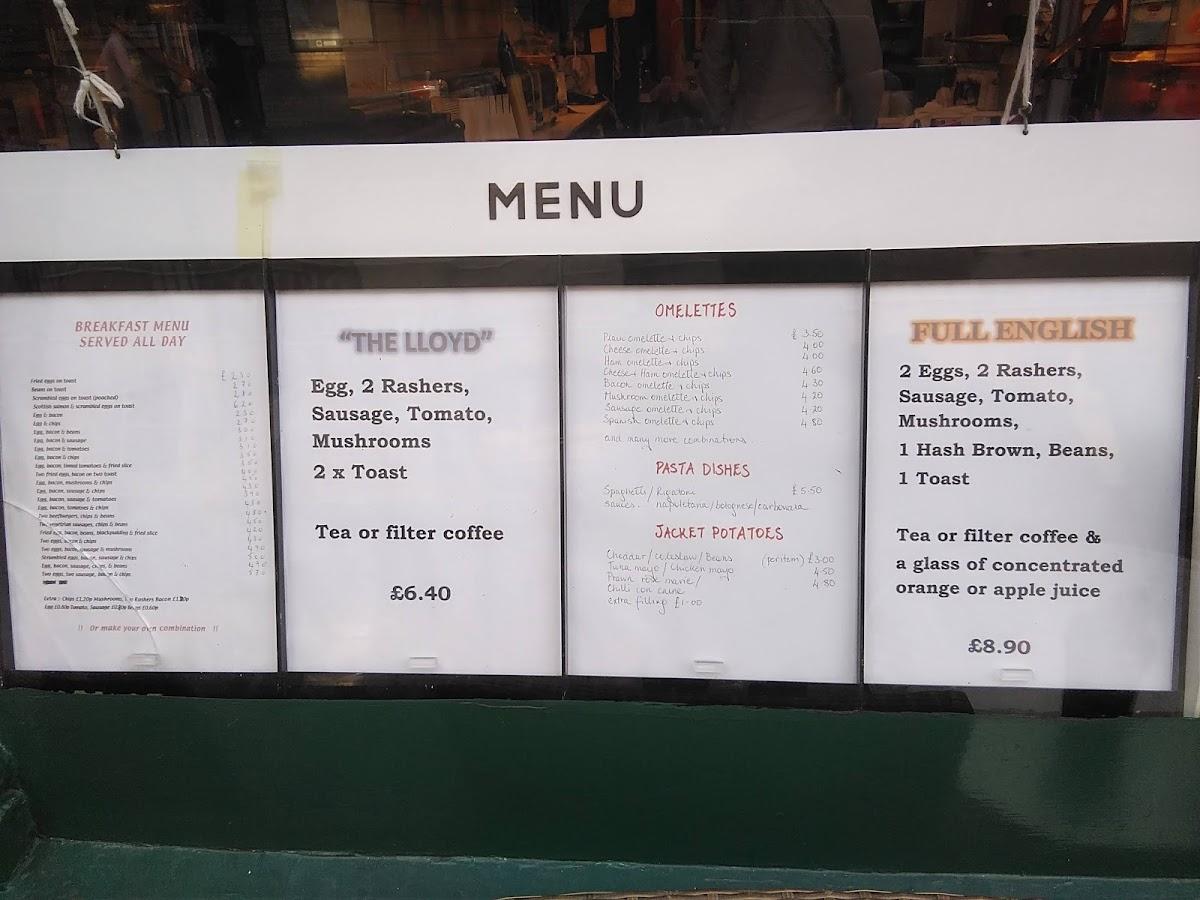 Menu at River Cafe., London, 1A Station Approach