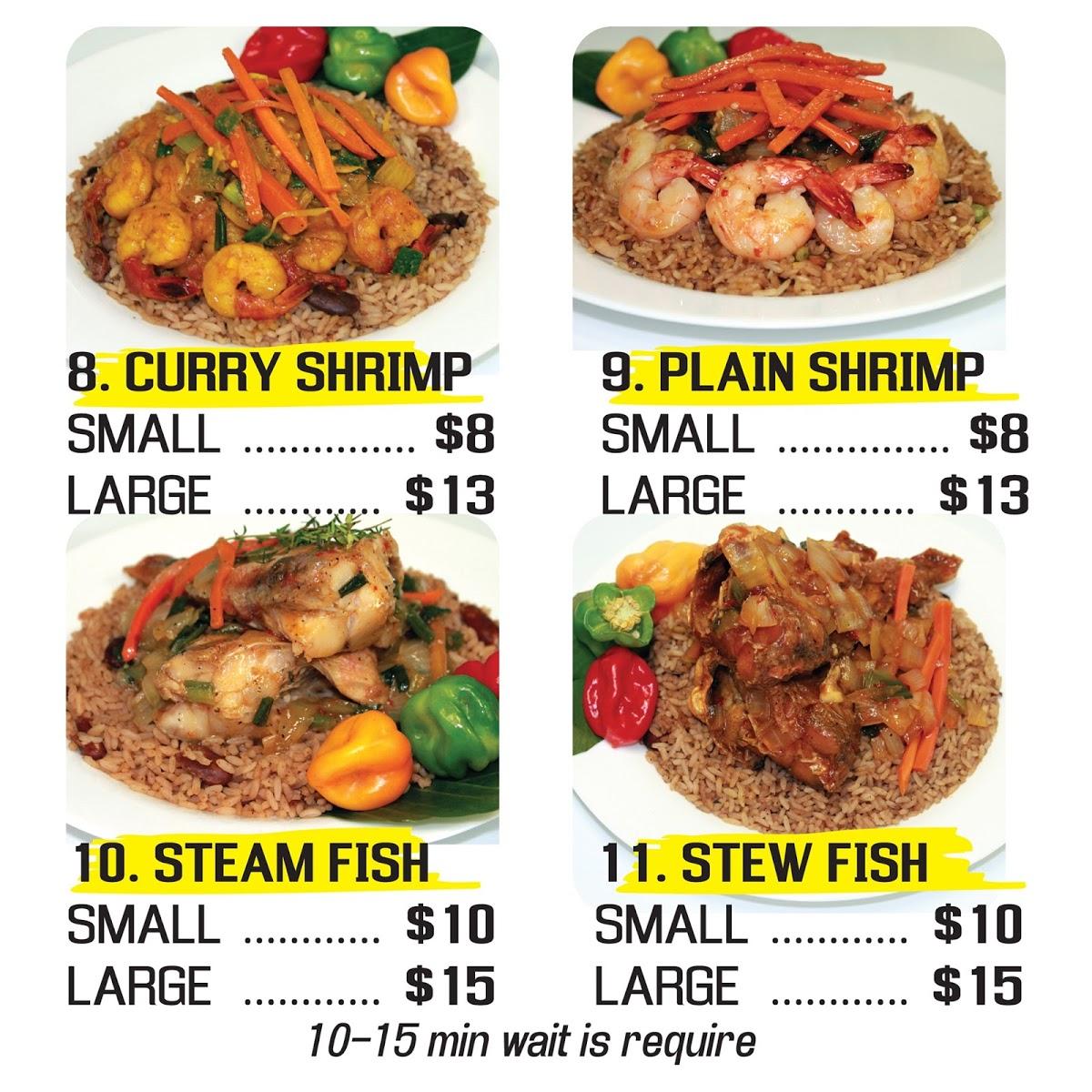 Menu at Livingwell Jerk N Fried Caribbean (Islington) fast food ...