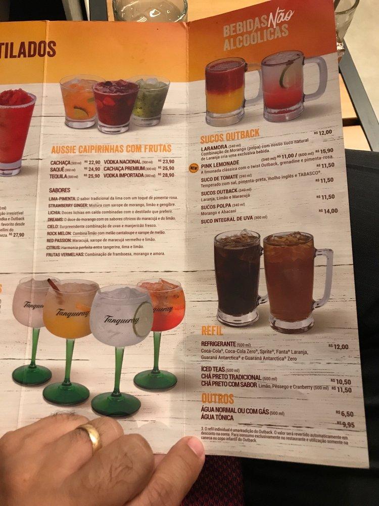 Menu em Outback churrascaria, Brasília, Shin Ca 4