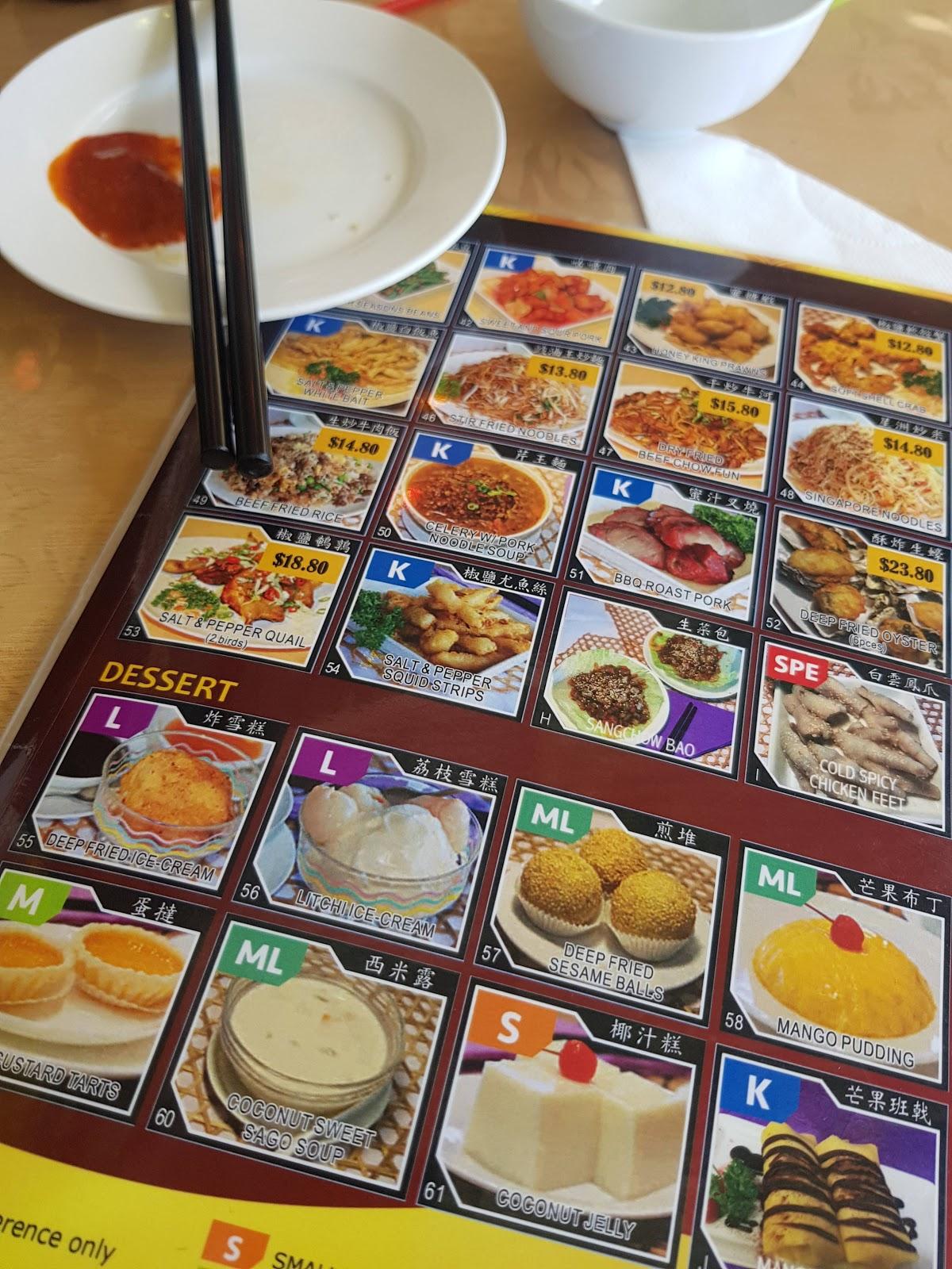 Menu at Dim Sum Delight restaurant, Robina