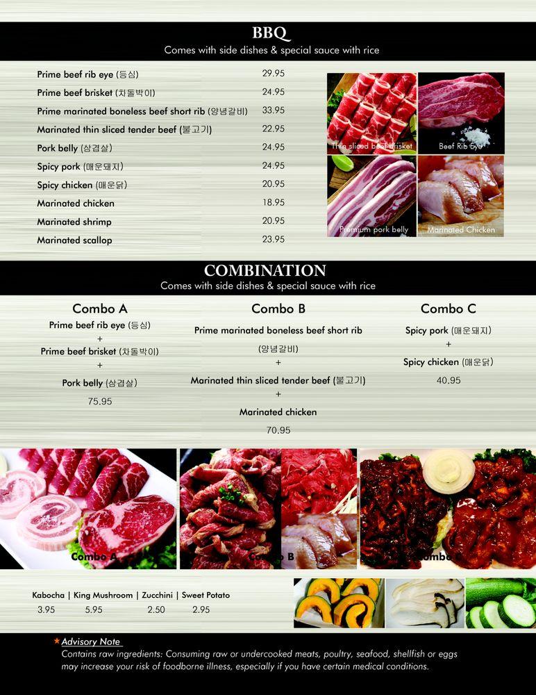 Menu at YAMI Korean & Japanese Restaurant, Boynton Beach