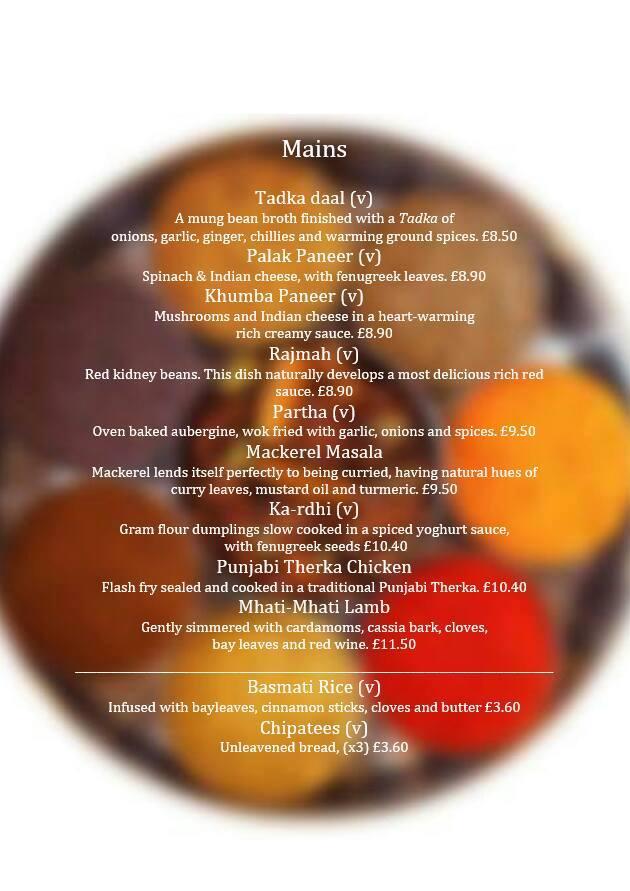 Menu at The Angels Share pub & bar, Hitchin