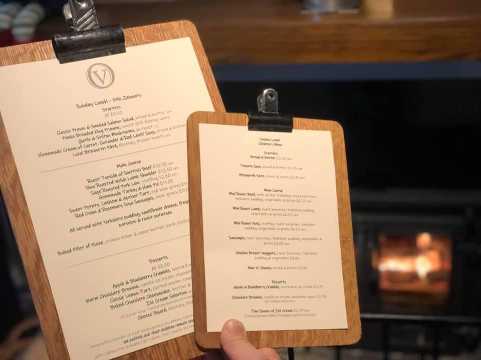Menu at The Olde Victoria pub & bar, Kettering