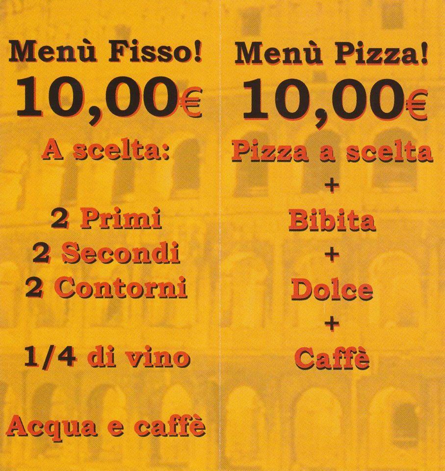Menu at La Lupa restaurant, Casale Monferrato, Str. Vecchia Vercelli