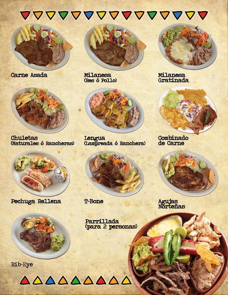 Carta de Mariscos el Bucanero y las Cazuelas Restaurante, Ciudad Acuña
