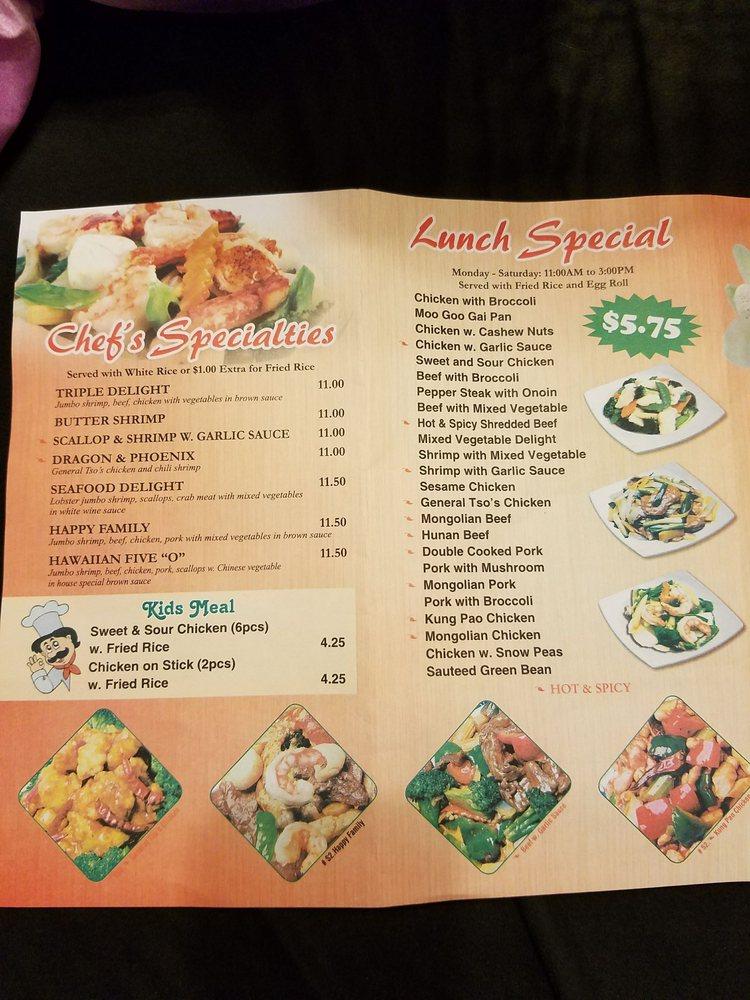 Menu at Wind Taste restaurant, Russellville