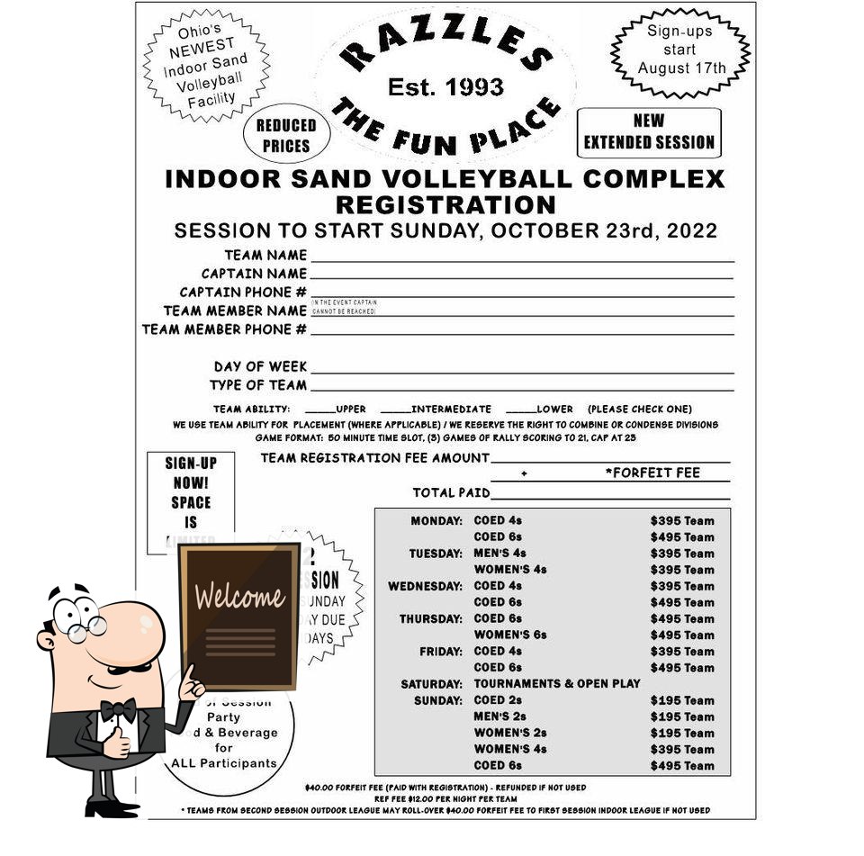 Razzles, Olmsted Falls - Restaurant menu, prices and reviews