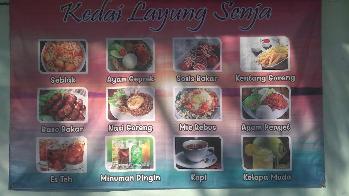 Carta del restaurante Warkop Pangandaran, Pangandaran