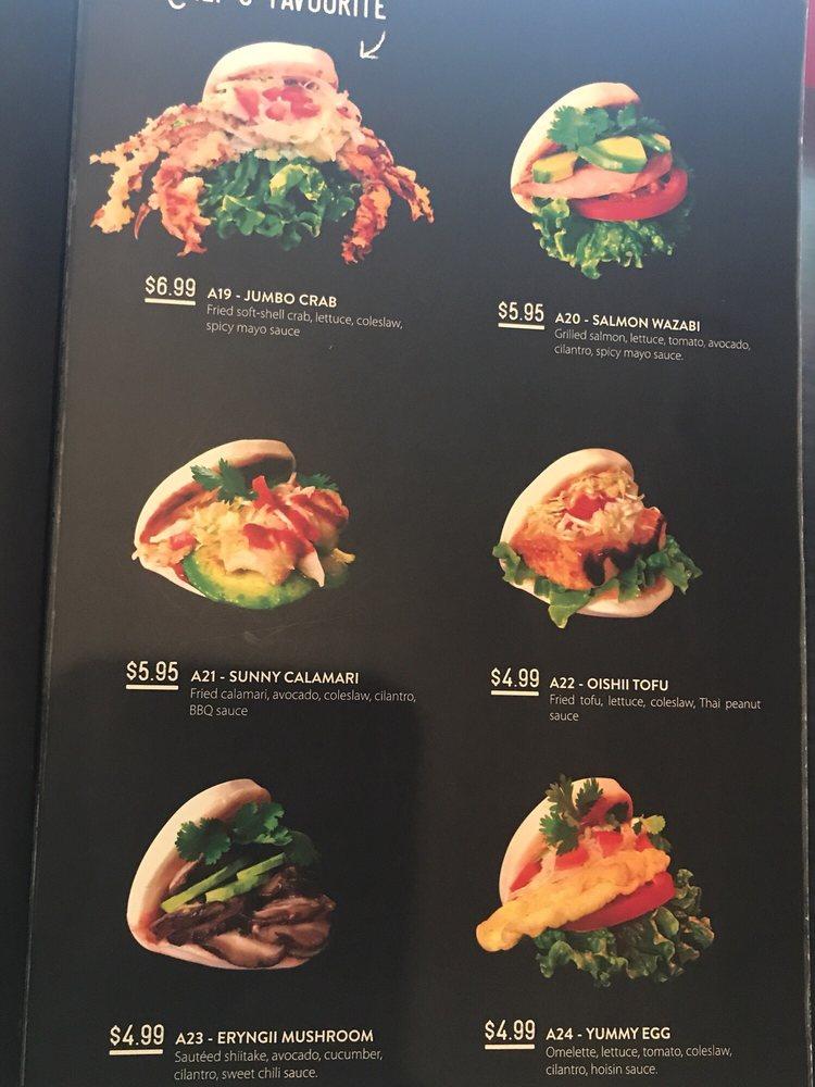 Menu at BAY FUSION restaurant, Spring