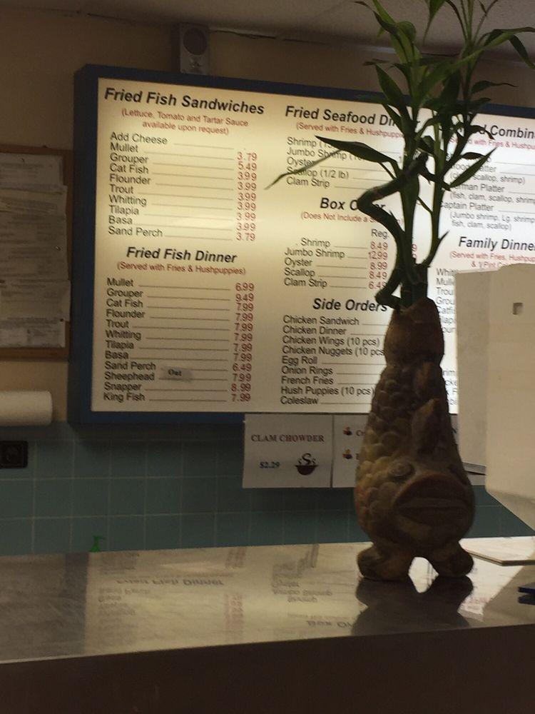 Menu at Blue Sea Seafood Market & Restaurant, Tampa