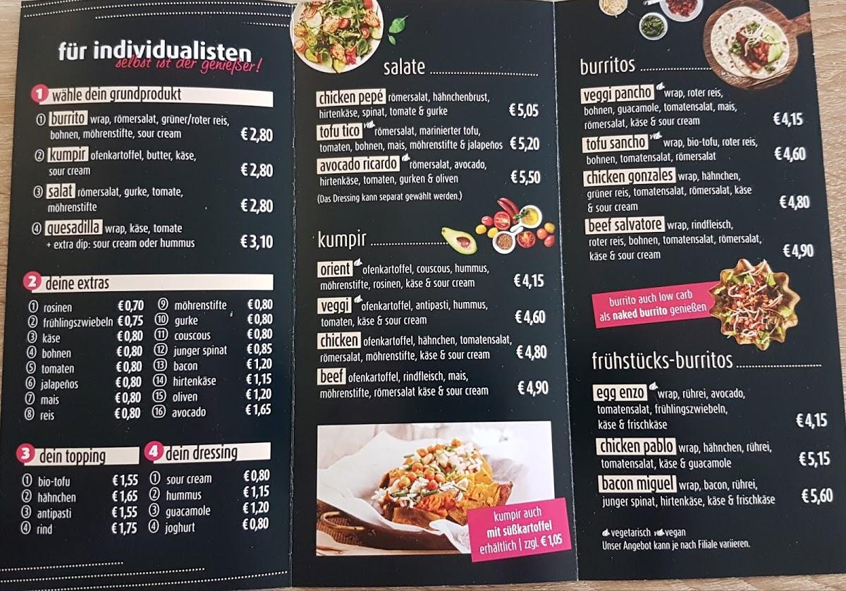 Menu at Mishba restaurant, Berlin, Greifswalder Str. 81 - 83