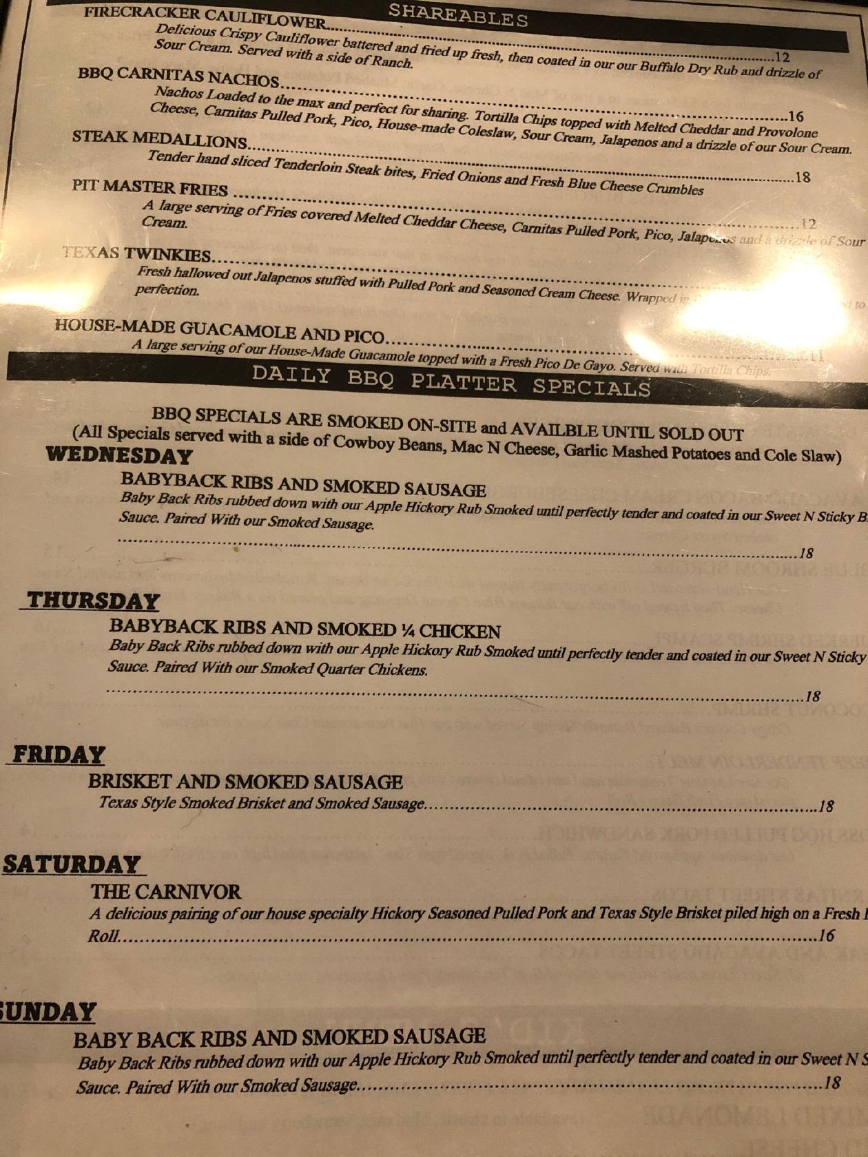 Menu at Minnesota Wing King pub & bar, Saint Peter