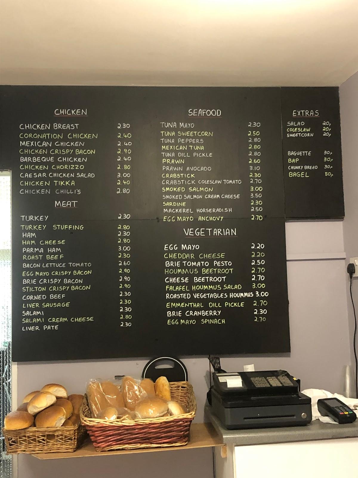 Menu at Welsh Pantry restaurant, East Molesey