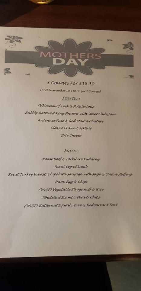 Menu at The Unicorn aka Ashley's pub & bar, Pontypool