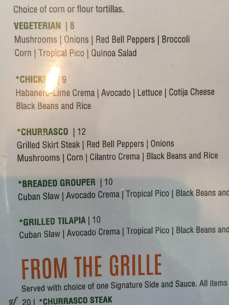 Menu at Sabor Latin Bar & Grille, Wichita, 309 N Mead St