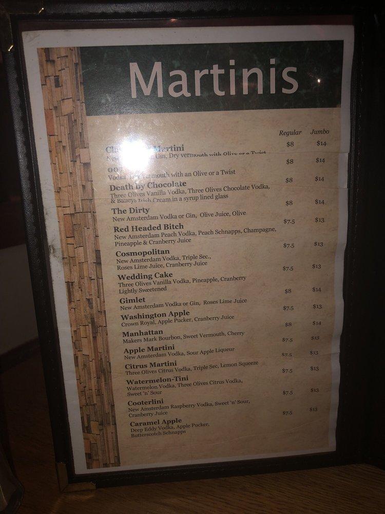 Menu at Side Street Grill pub & bar, Memphis