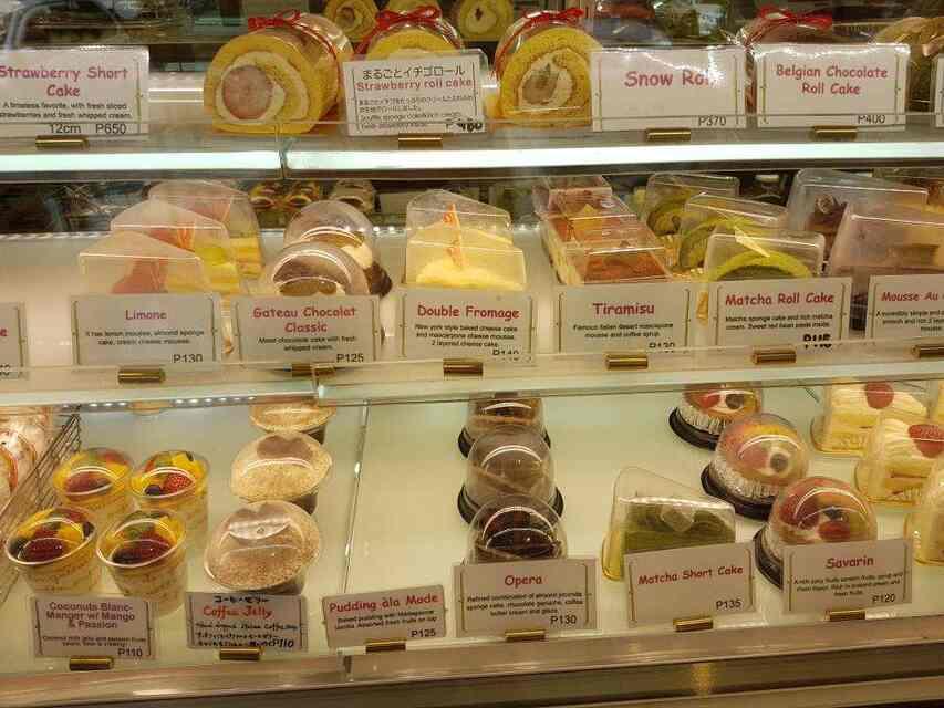 Menu at Patisserie Bebe Rouge desserts, Makati, Sacred Heart St