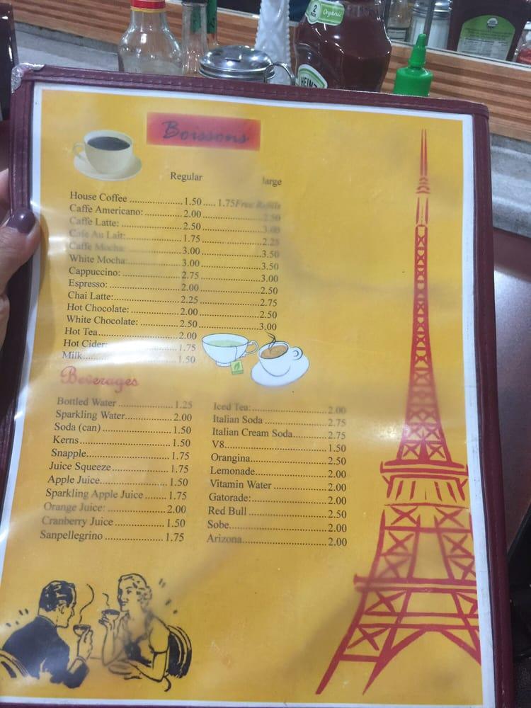 Menu at Crêpes Ooh La La restaurant, Walnut Creek