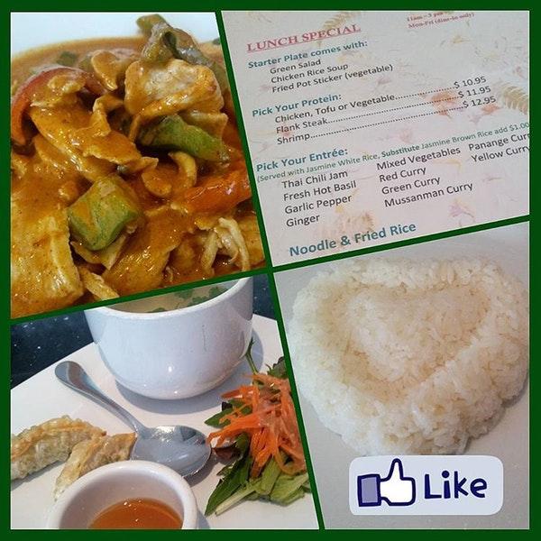 Menu at Pop Thai pub & bar, Orlando