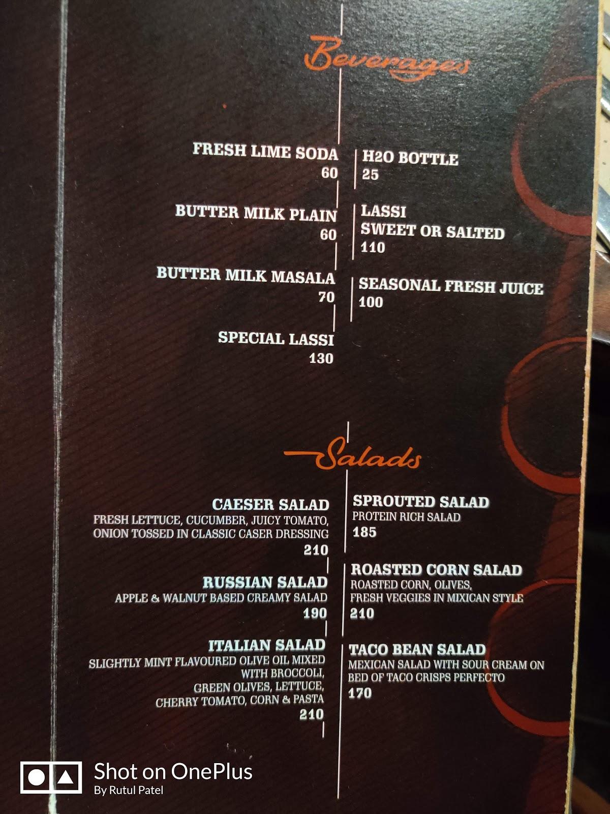 Menu at Terracotta Multicuisine Restaurant & Banquet, Gandhinagar, 2