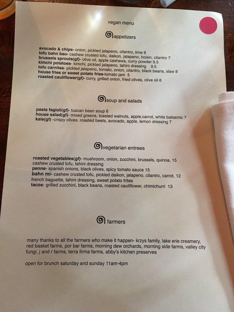 Menu at Fat Cats pub & bar, Cleveland