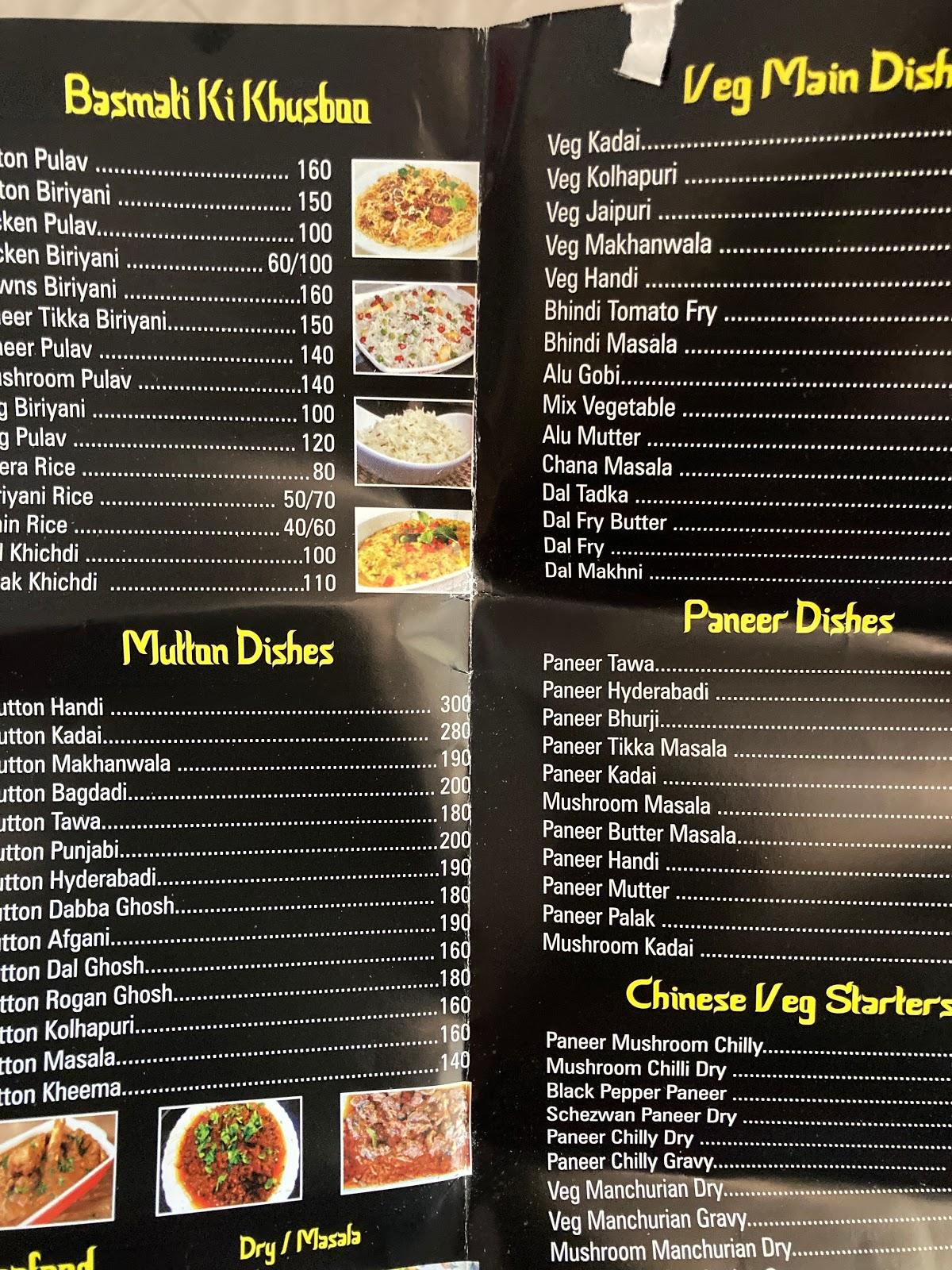 Menu at Lavish Fine Dine, Mumbai