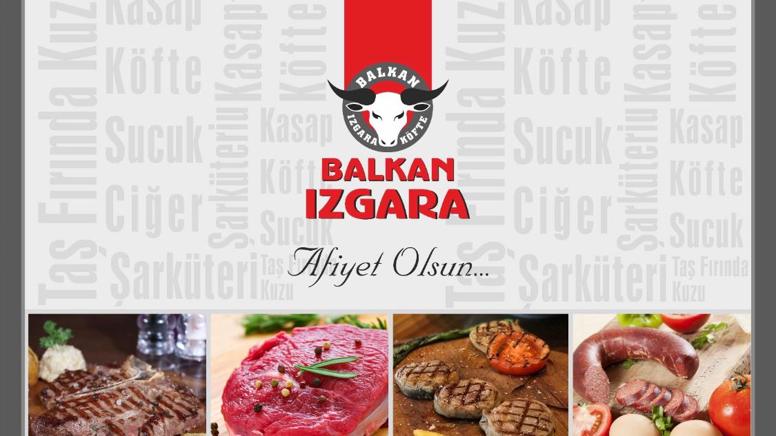 Menu at Balkan Izgara, Kabakça Köyü