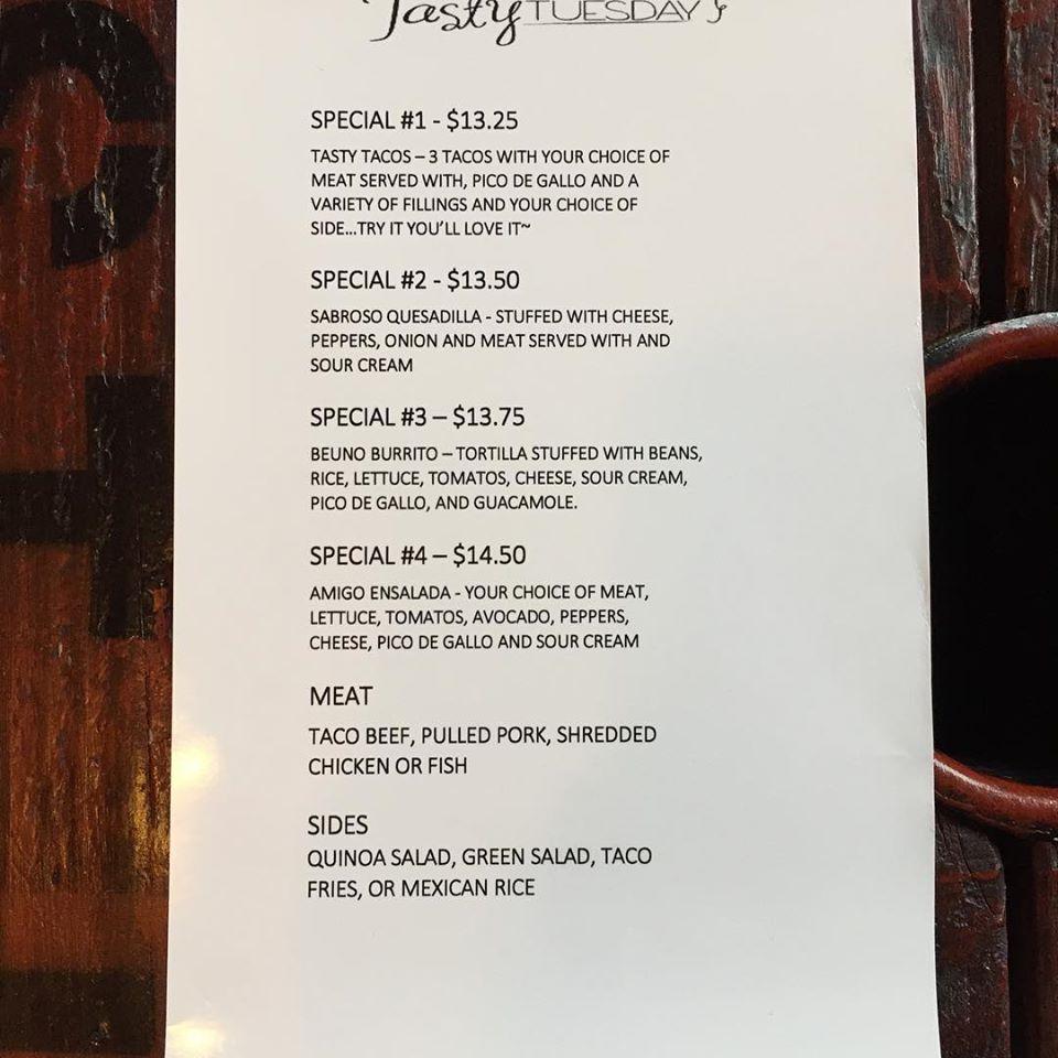 Menu at First Perk Coffee House, Jaffray