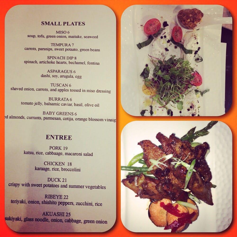 Menu at District 21 Restaurant, Oklahoma City