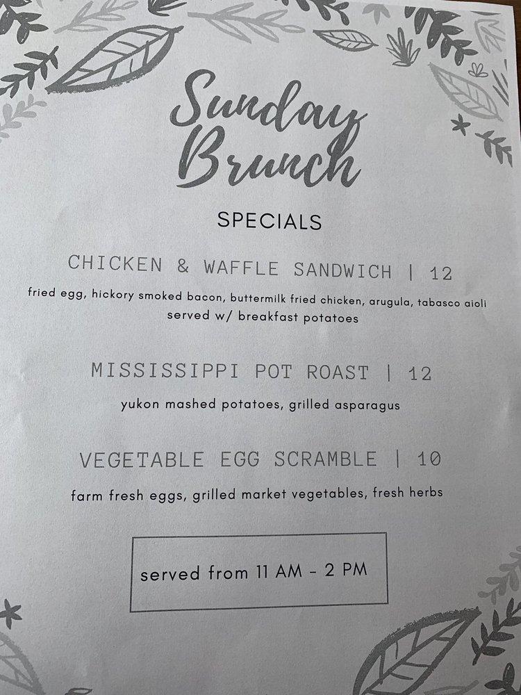 Menu at Spark Community Café cafe, Versailles, 175 N Main St