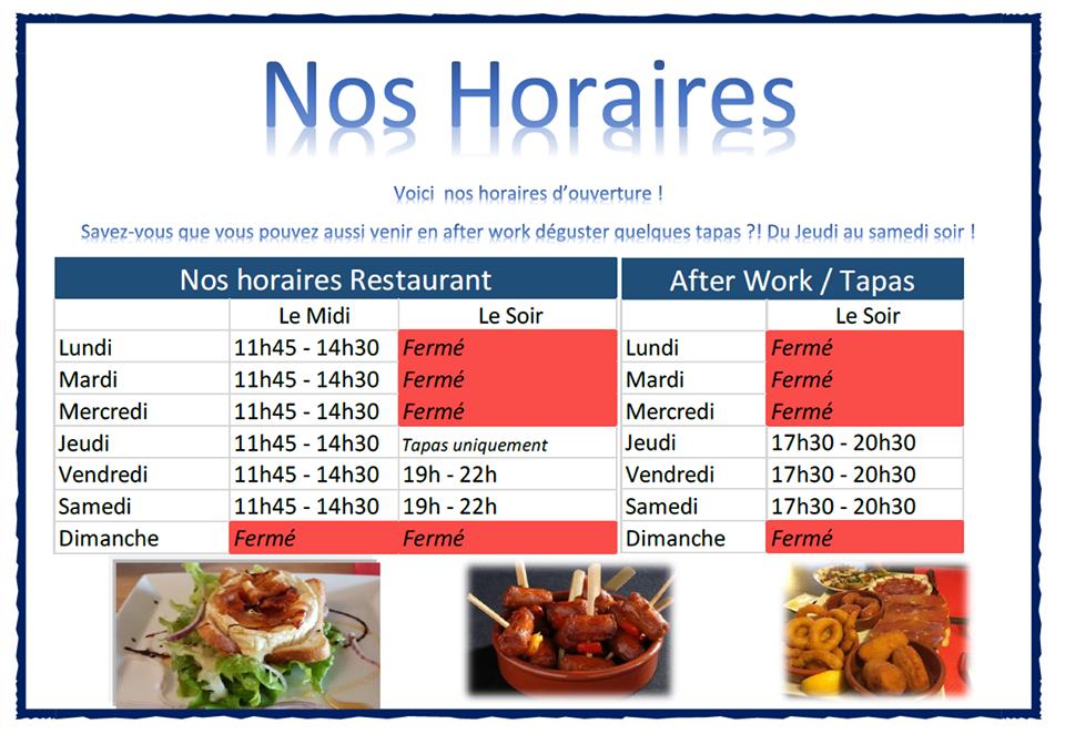 Carta del restaurante Kika, San Juan del Luz