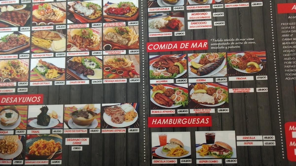 Menu at Inti Cocina Peruana - Av Jimenez restaurant, Bogotá, Cra. 7 ...