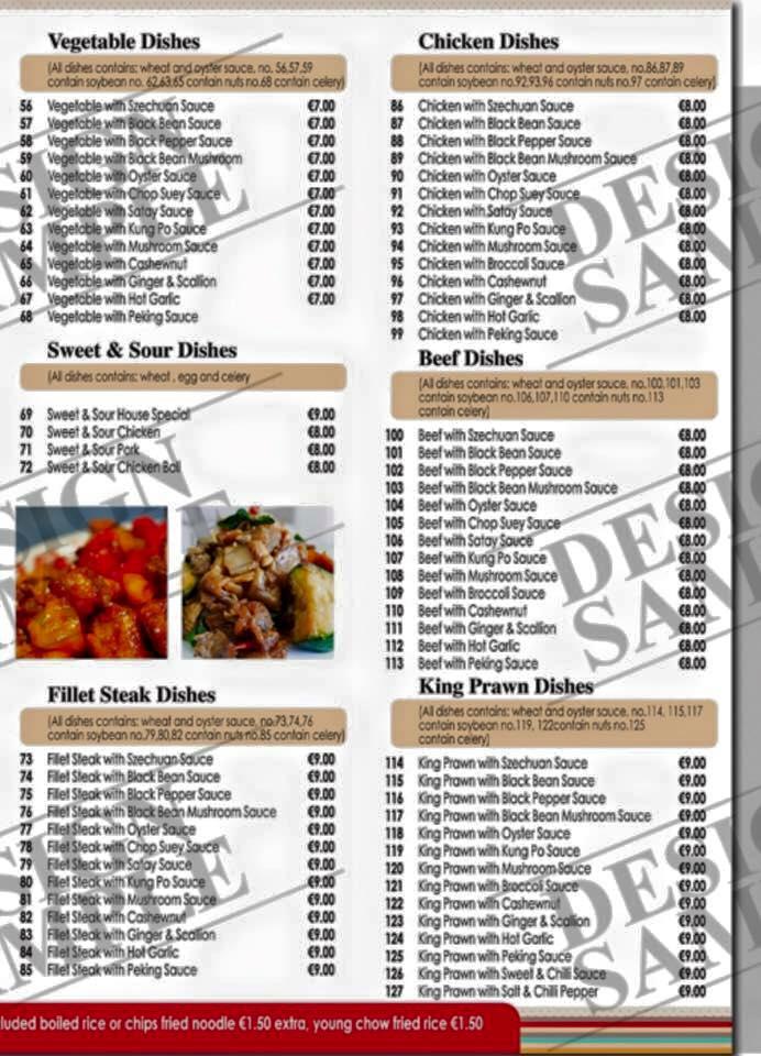 Menu at Well Done restaurant, Patrickswell