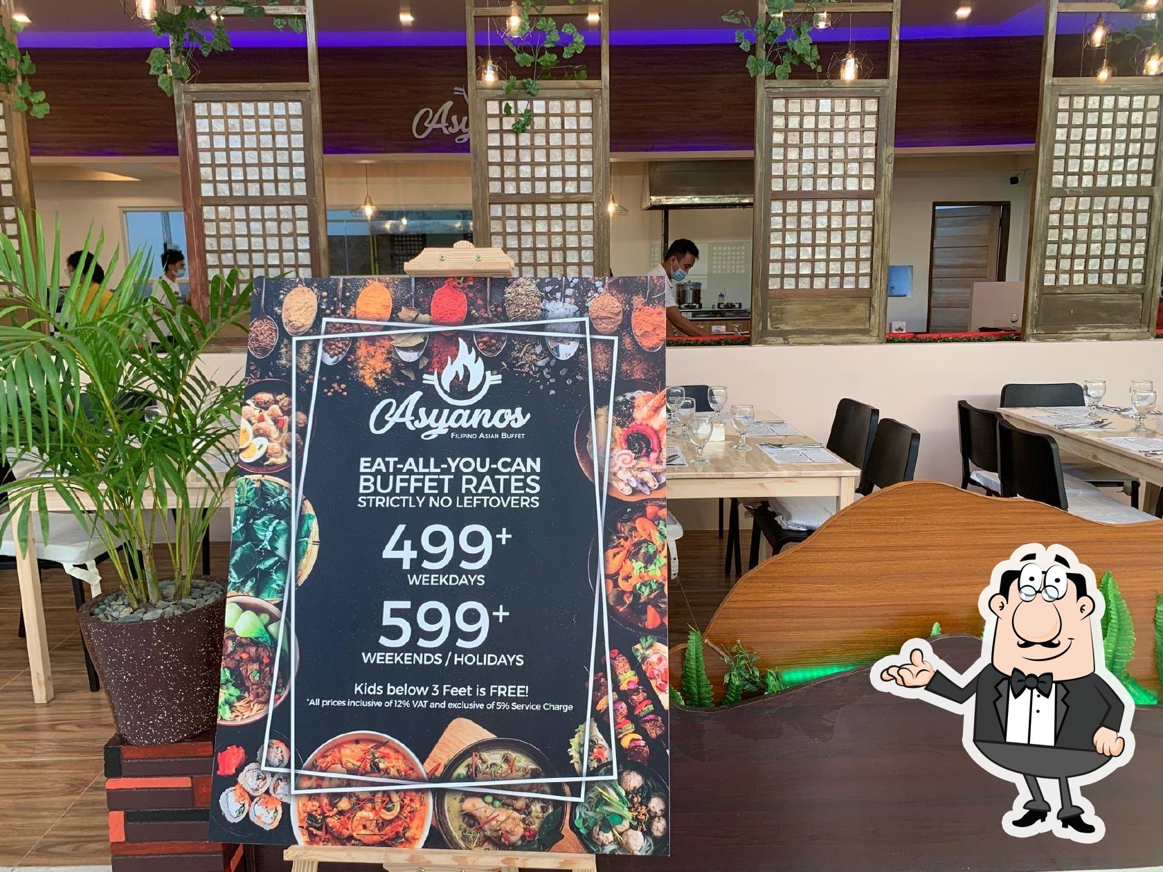 Asyanos Filipino Asian Buffet, Tuguegarao City - Restaurant menu ...