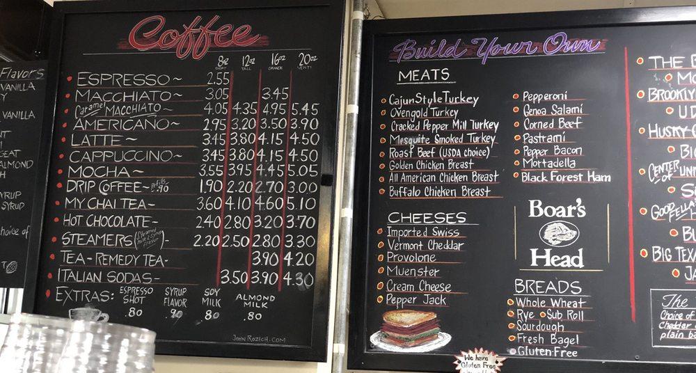 Menu at Trinity Market pub & bar, Seattle