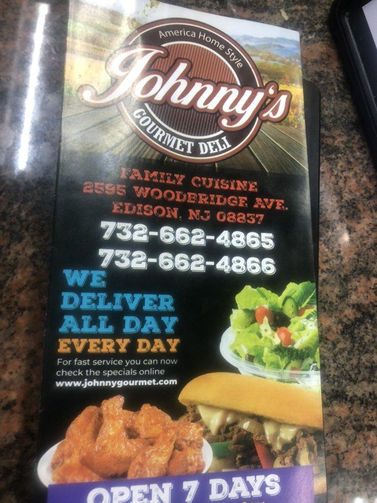 Johnny's Gourmet Deli in Edison - Restaurant menu and reviews