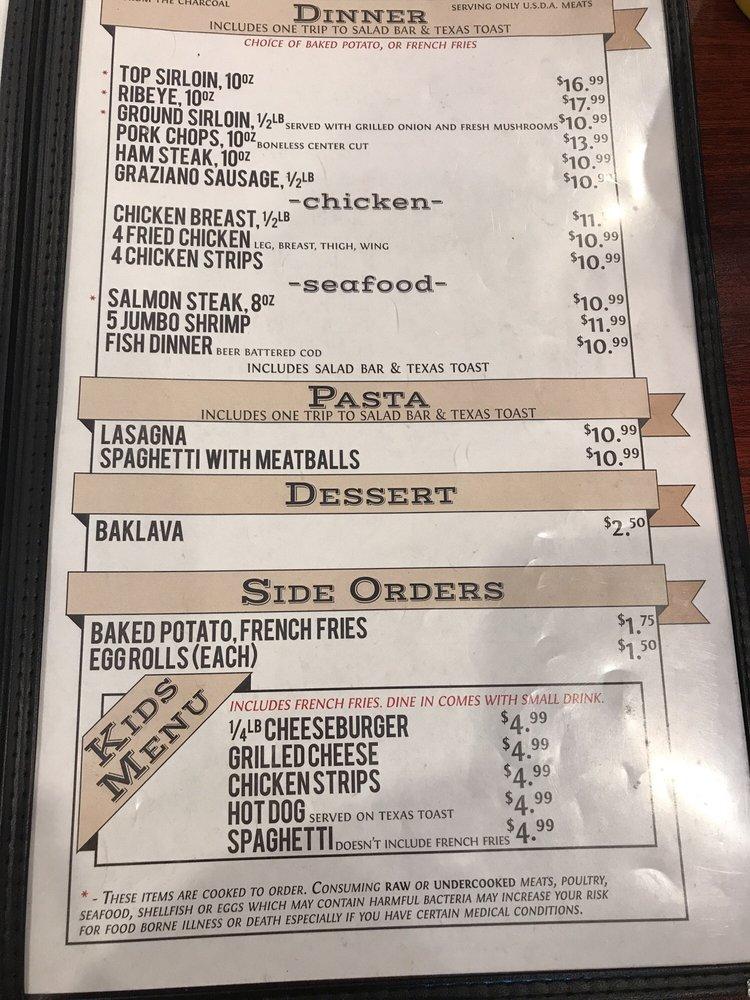 Menu at Winn's Pizza and Steakhouse Norwalk, Norwalk