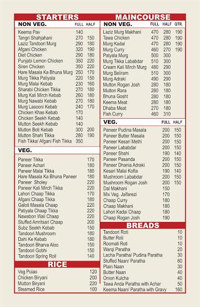 Menu at Little Chef, New Delhi, Shop No. 24