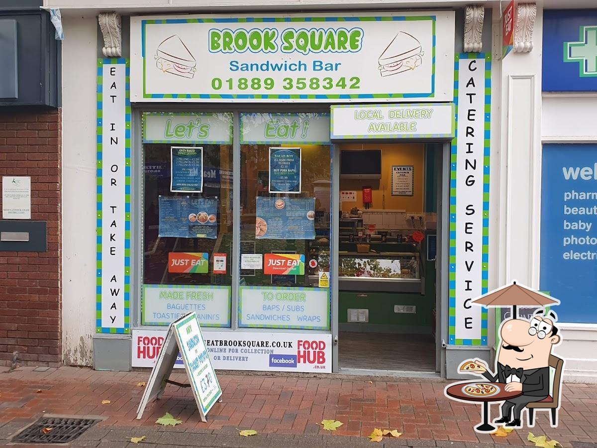 Lets Eat @ Brook Square Sandwich Bar in Rugeley - Restaurant menu and ...