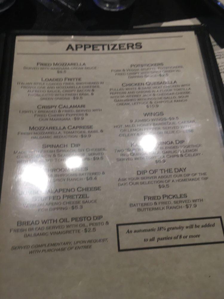 Menu at The Twisted Grape pub & bar, Fayetteville