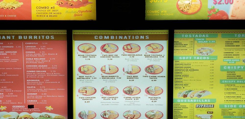Menu at Muchas Gracias Mexican Food restaurant, Newberg