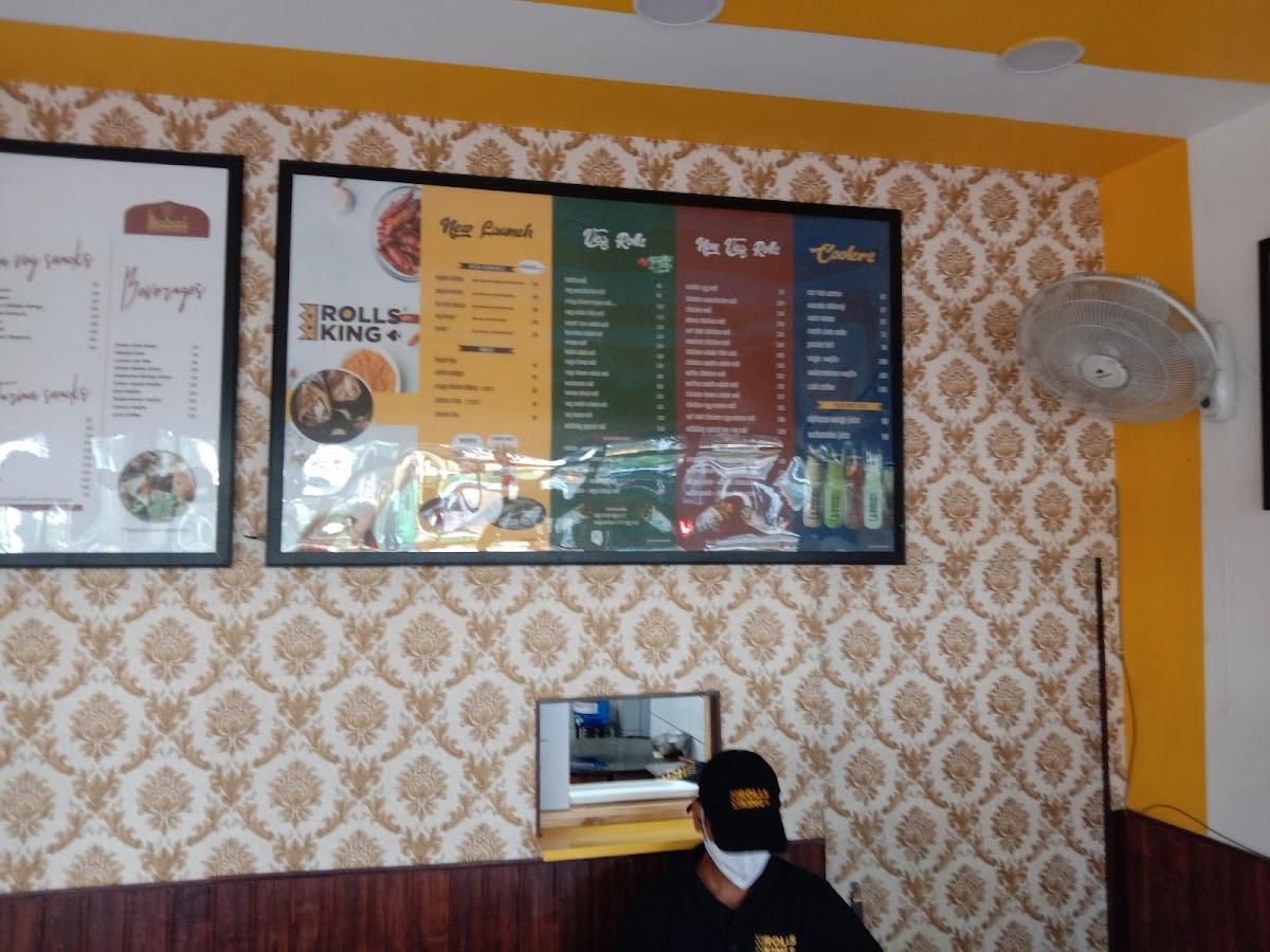 Menu at Rollsking Dehradun, Dehradun