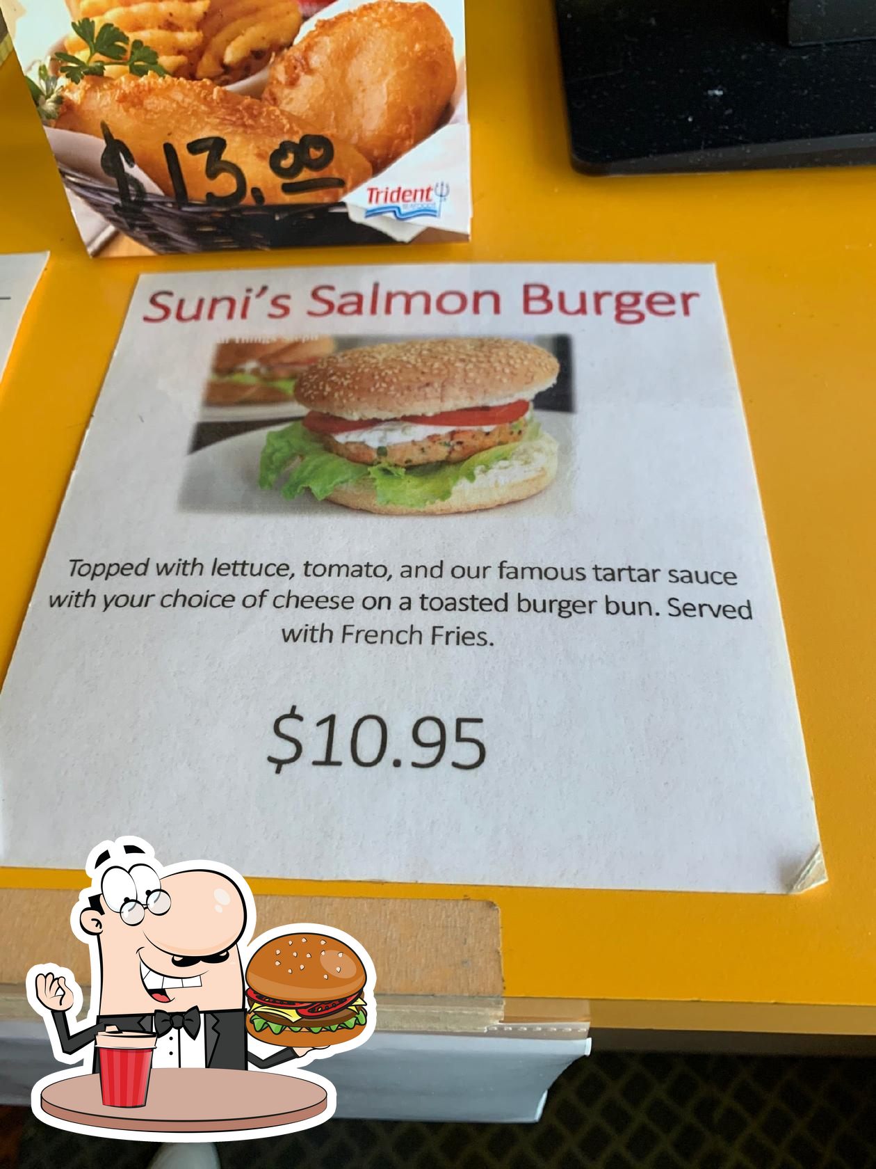 Suni's Pizza & Burgers in Shoreline - Restaurant menu and reviews