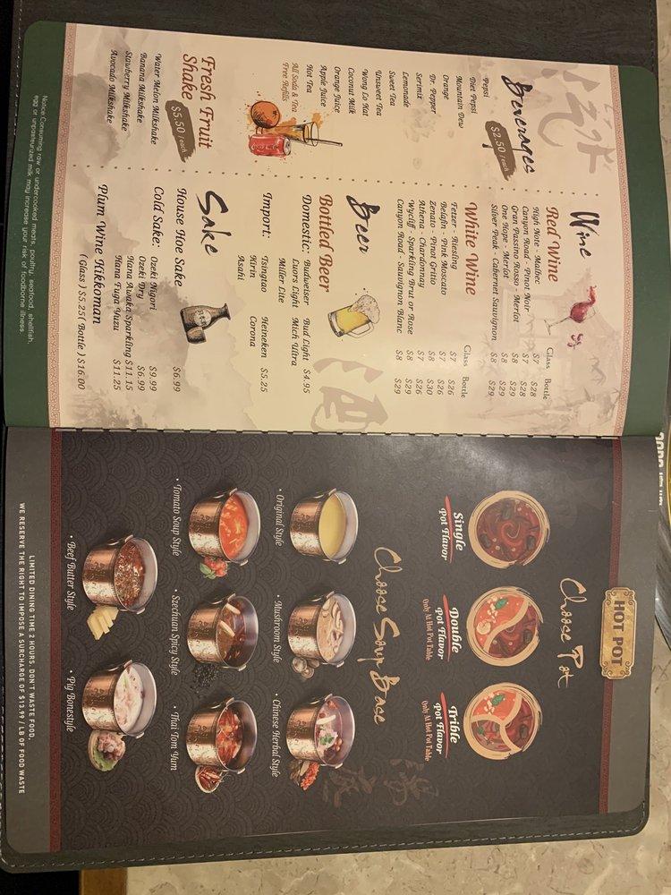 Menu at Hot Pot 757 BBQ, Virginia Beach